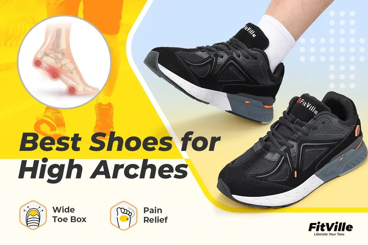 4 Best Shoes for High Arches: Supportive and Comfortable Picks – FitVilleUK