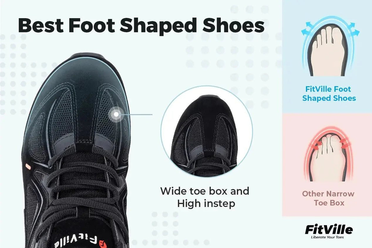Foot Shaped Shoes Ultimate Guide: Style Meets Comfort – FitVilleUK
