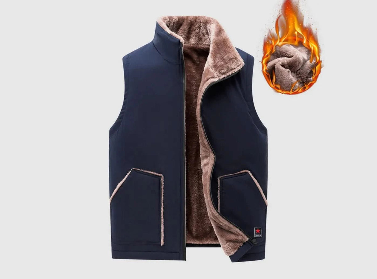 FitVille Men's Sherpa Lined Vest – FitVilleUK